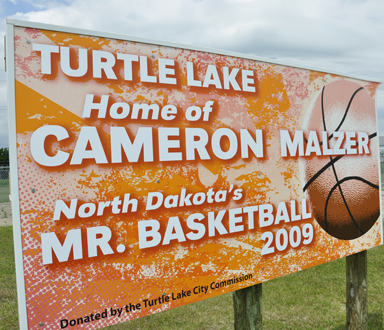 Rusty the Giant Turtle in Turtle Lake, North Dakota
