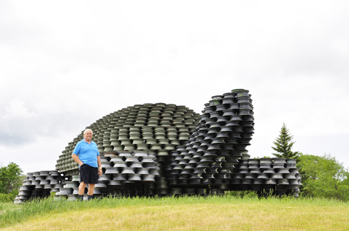 The World's Largest Man Made Turtle - Dunseith ND