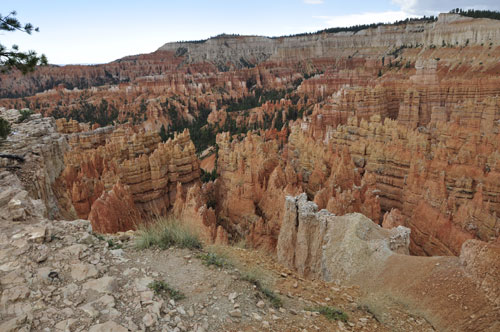 Bryce Canyon NP hoodoos seen from Inspiration Point