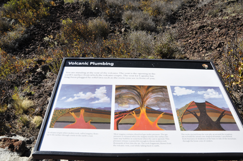The Two RV Gypsies at Capulin Volcano National Monument in New Mexico