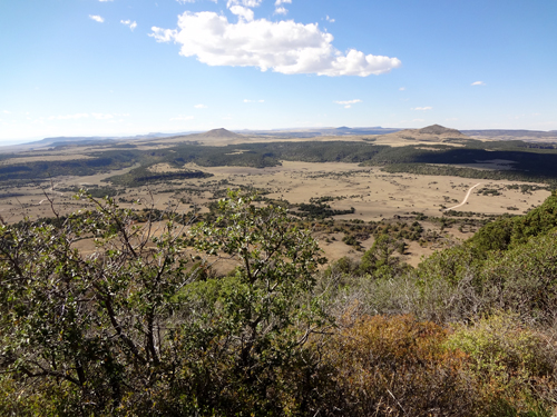 The Two RV Gypsies at Capulin Volcano National Monument in New Mexico