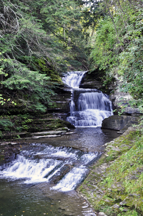 New York Waterfalls and the Old Grist Mill