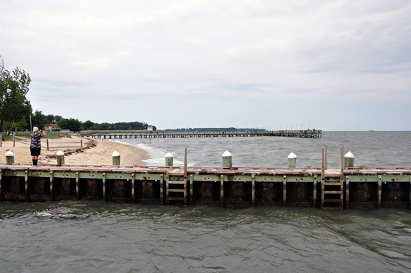 The Two RV Gypsies at Gloucester Point Beach Park in Virginia