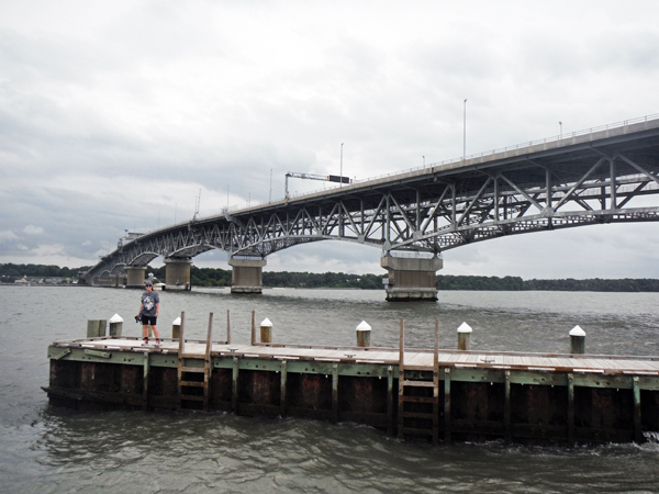 The Two RV Gypsies at Gloucester Point Beach Park in Virginia