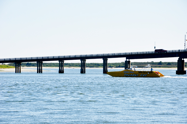 The Silver Bullet Jet Boat in Wildwood, NJ and crazy maneuvers