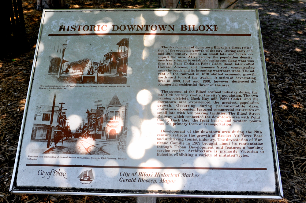 Biloxi Mississippi, war memorials, sculptures and more