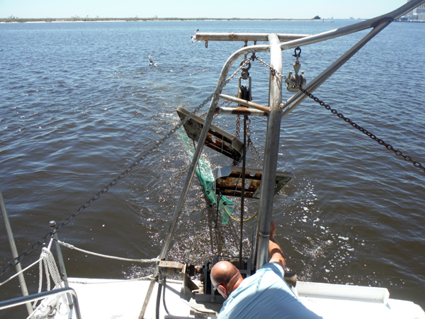 Shrimping in Biloxi, Mississippi