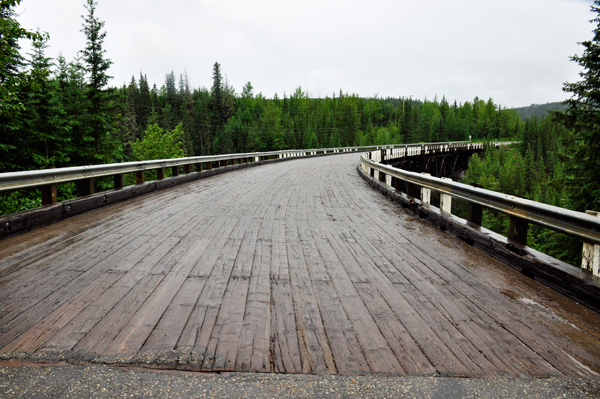 The Two RV Gypsies at Kiskatinaw Bridge in Dawson Creek BC