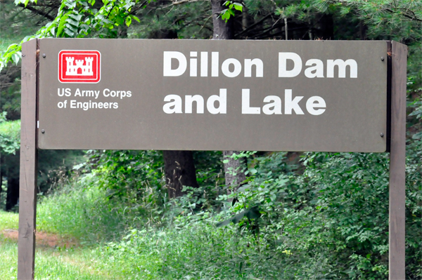 Dillon State Park, Dam and Lake