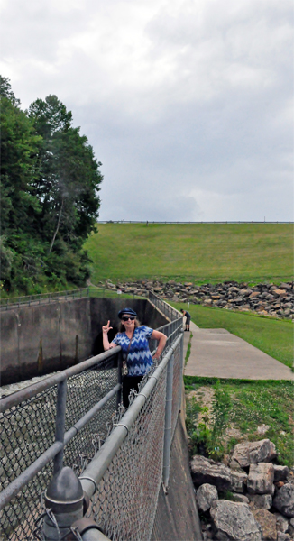 Dillon State Park, Dam and Lake